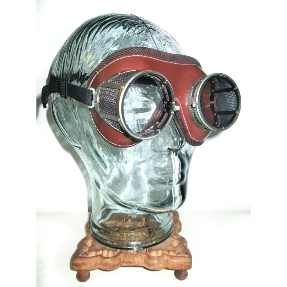Antique American Optical Nfa Goggles Vtg National Fou… - Gem